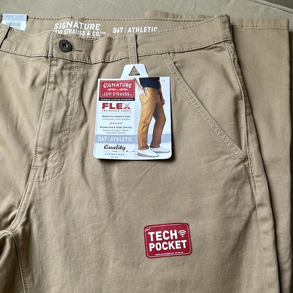 Signature by Levi Strauss | Pants | Nwt Levi Strauss S67 Athletic Pants ...